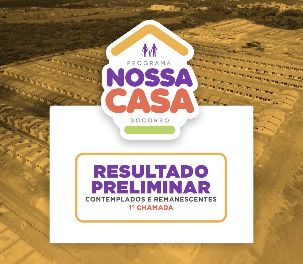 Veja listas de contemplados com casa em Socorro – NE Notícias