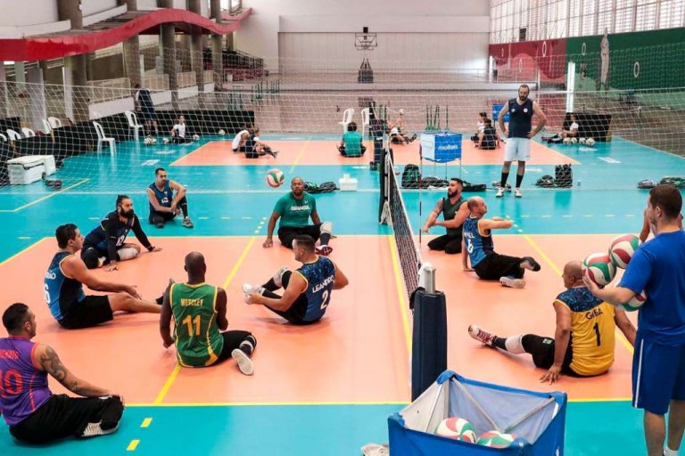 Seleção brasileira de vôlei sentado inicia treinamento em Sergipe | NE ...